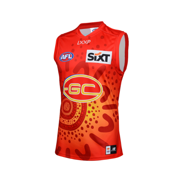 AFL Gold Coast Suns 2024 Away Guernsey - RUGBY M-STORE