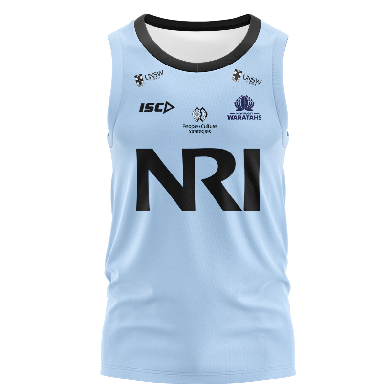NSW Waratahs Super Rugby 2025 Home Singlet - RUGBY M-STORE